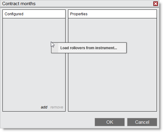 Operations > Instruments > Editing Instruments