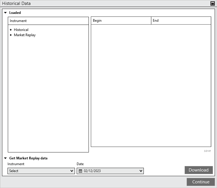 Operations > Playback Connection