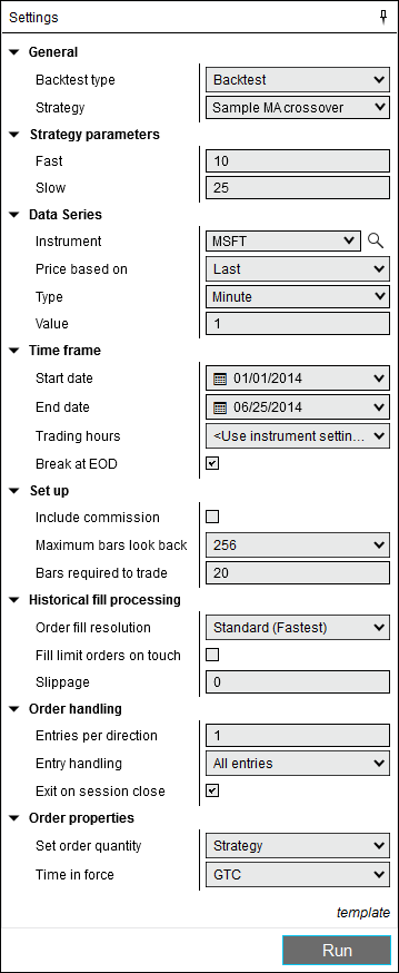 Operations Strategy Analyzer Backtest A Strategy