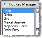 Working with Hot Keys