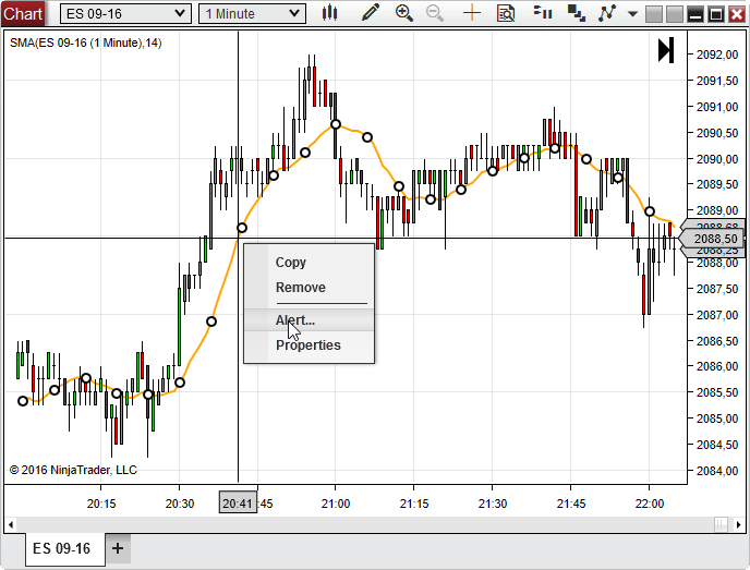Operations > Alerts > Configuring Alerts