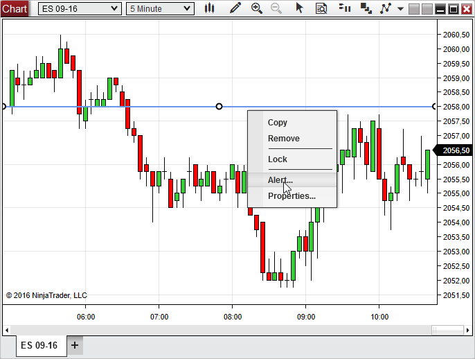 Operations > Alerts > Configuring Alerts