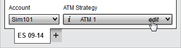 Operations > Advanced Trade Management (ATM) > ATM Strategy > ATM ...