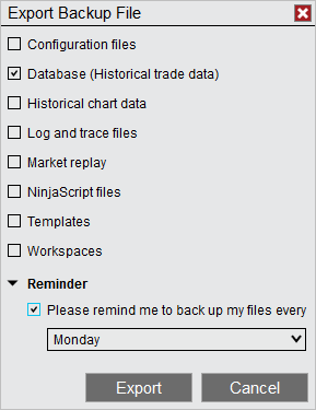 Operations > Backup & Restore > Creating a Backup Archive