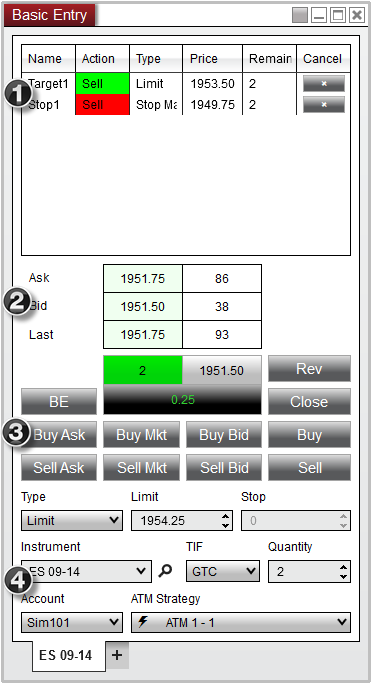 Operations > Order Entry > Basic Entry > Display Overview