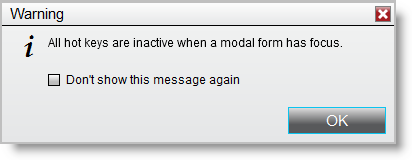 Operations > Hot Keys > Trading with Hot Keys